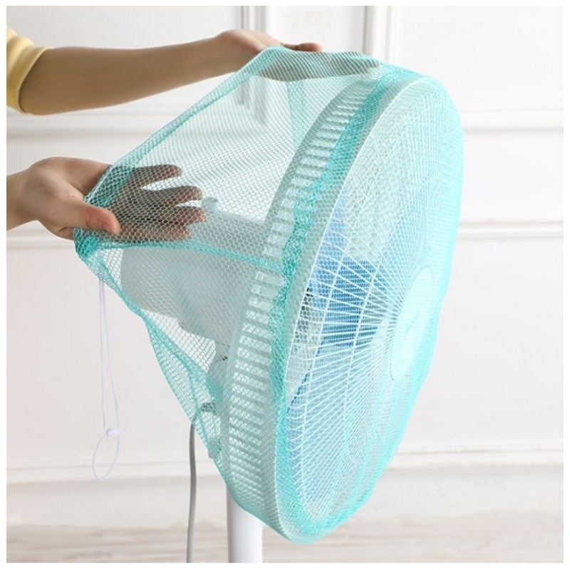 Electric Fan Dust Cover Round Children's Anti Pinch Nets Fan Cover Dust ...