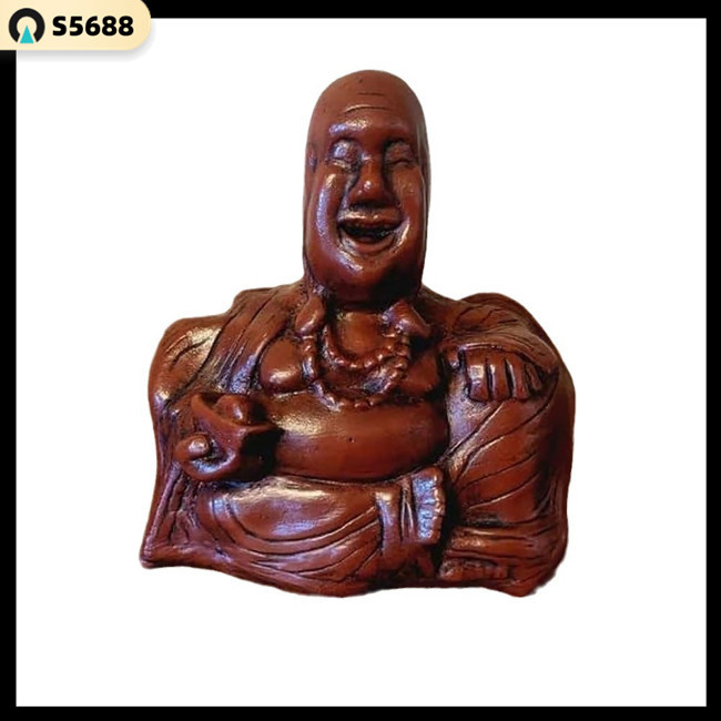 VGI Happy Buddha Ornaments, Resin Unexpected Buddha Flipping Sculpture ...