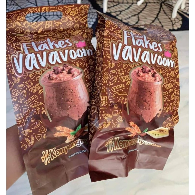 COKLAT FLAKES VAVAVOOM 10 sachet 100% ORIGINAL HQ | Shopee Malaysia