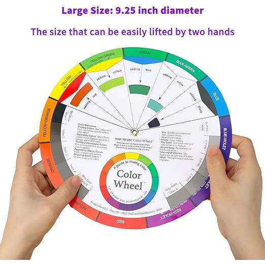 Palette Color Wheel Hair Dye Color Mixing Color Theory for Salon ...