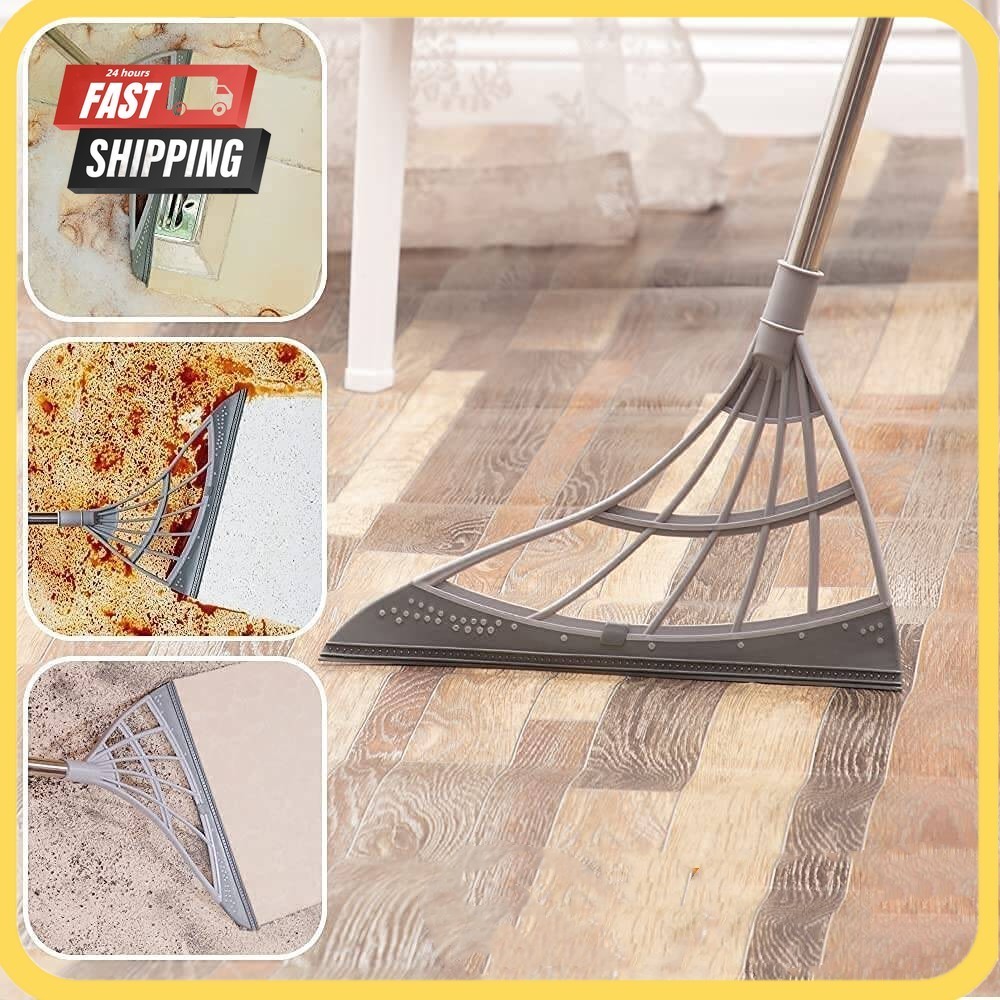 Broom Wiper Magic Broom Sweeper Bathroom Cleaning Glass Wiper Mop ...