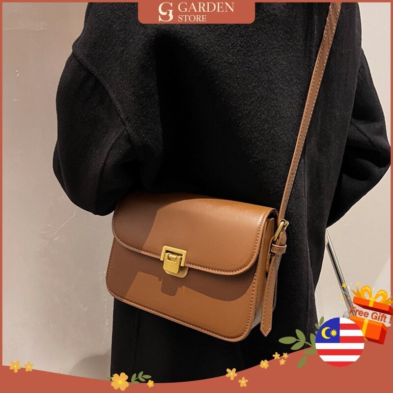 GS Women Elegant Premium PU Leather Retro Fashion Crossbody Bag ...