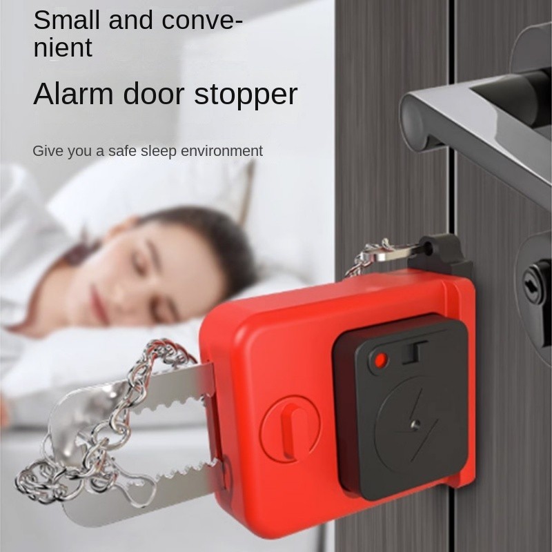 Door Stopper Girls' Hotel Anti-Theft Anti-Wolf Travel Top Door Device ...