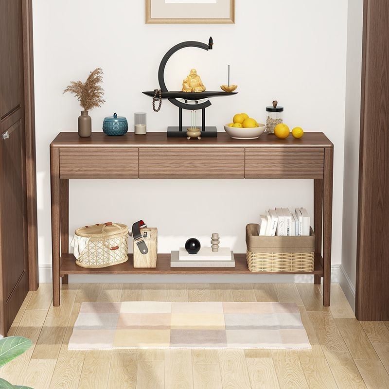 New Chinese-style Entrance Hall Foyer Entrance Table Modern Simple ...