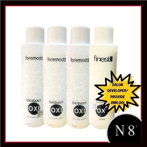 FOREMOST/FINEST DEVELOPER HYDROGEN PROXIDE 3%6% 9% 12% 820ML READY ...