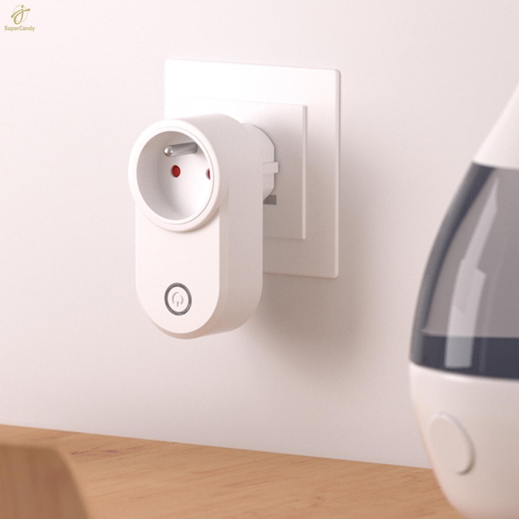 Smart Plug with 2 USB Smart WiFi Ports Remote Control for Smart Home ...