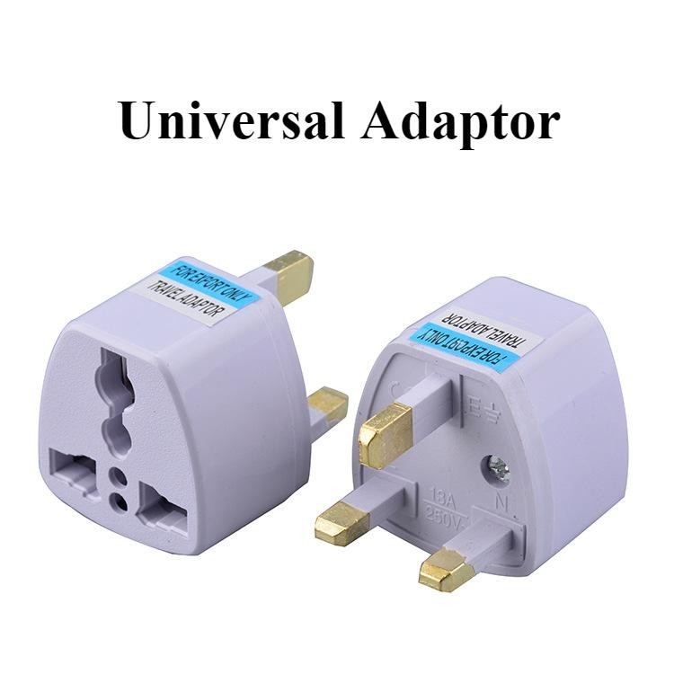 B2U Universal Adapter 3 Pin Conversion Plug British Socket Adapter Plug ...