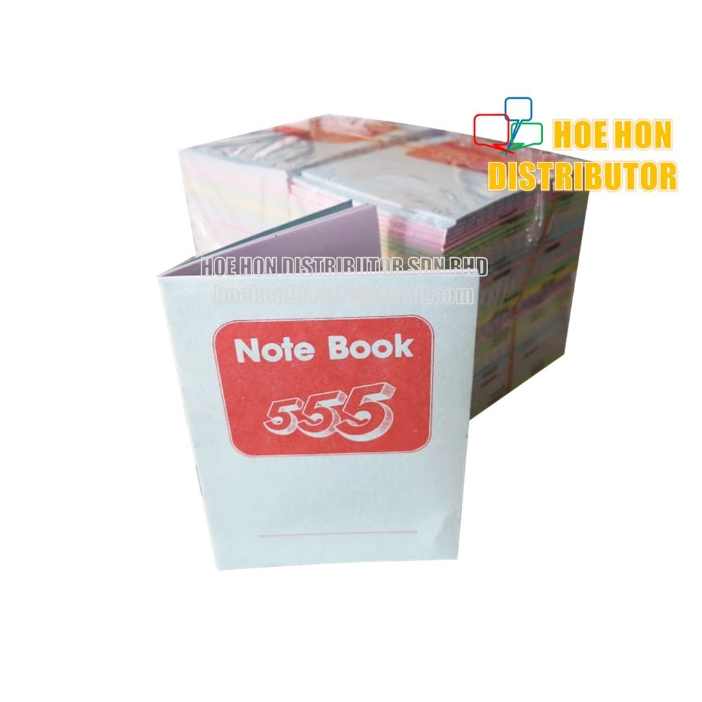 Economy / Budget / Value Note Book Buku 555 60gsm 18 pages | Shopee ...