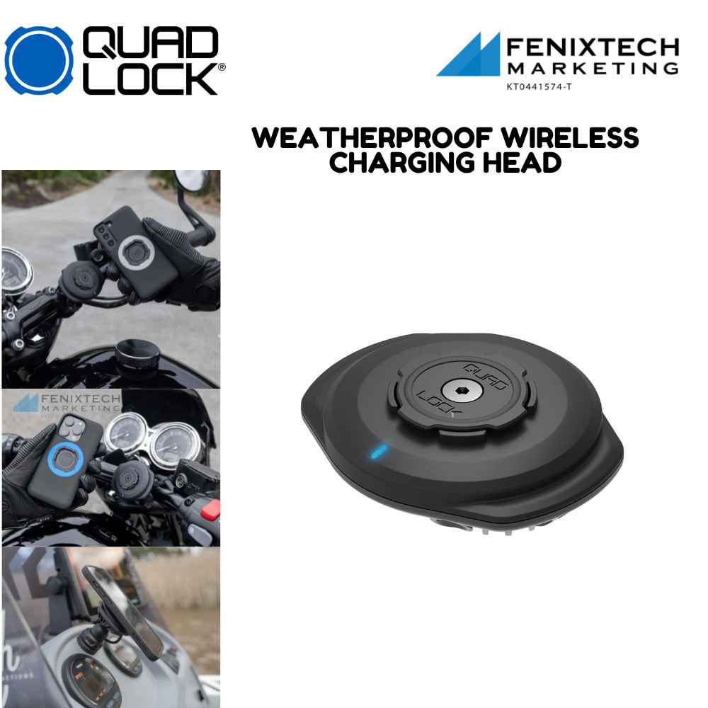 Quad Lock Weatherproof Wireless Charging Head | Shopee Malaysia