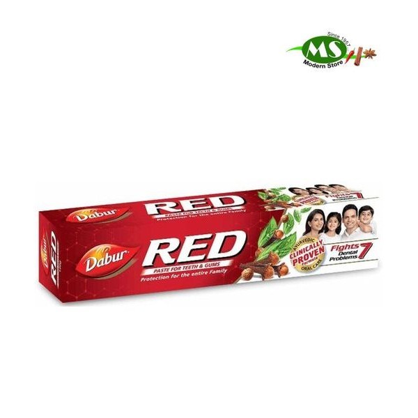 Dabur Red Toothpaste Paste For Teeth Gums 200g | Shopee Malaysia