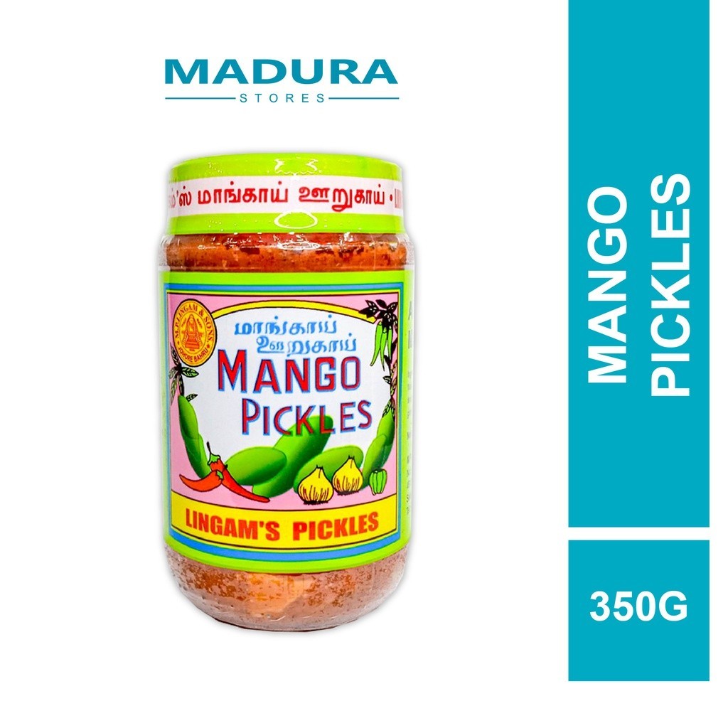 MP Lingam's Mango Pickles 350g (Acar Mangga) | Shopee Malaysia