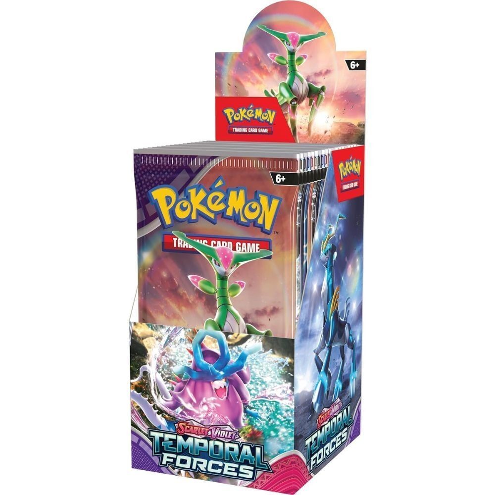 Pokemon TCG SV05 Temporal Forces Half Booster Box (18 Packs) | Shopee ...