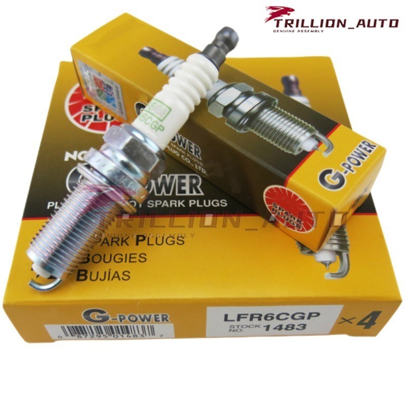 4pcs NGK 4Pcs LFR6CGP Spark plug for Toyota Innova Fortune Hiace ...