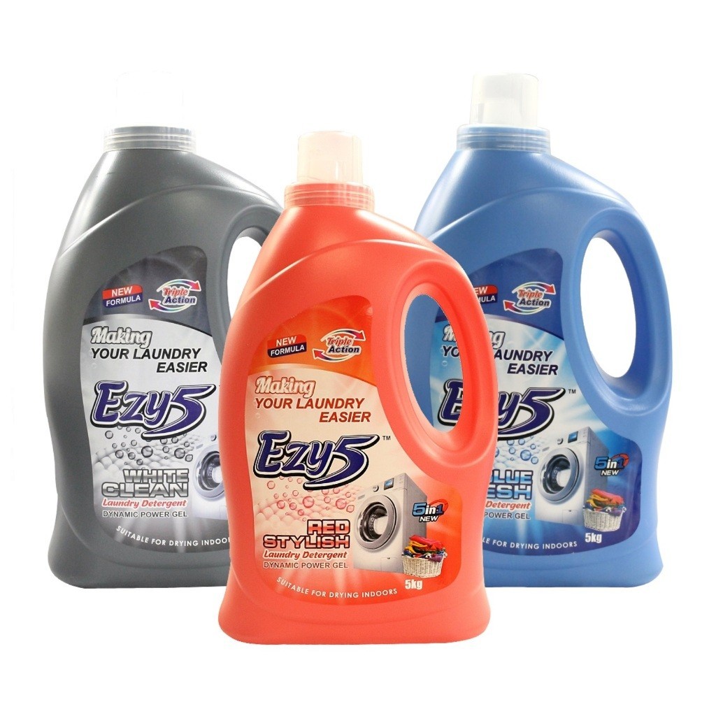 Ezy5 Liquid Detergent 5kg - 3 Variants | Shopee Malaysia