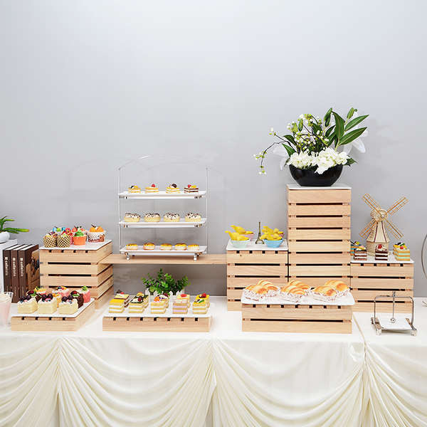 Dessert Table Pastry Decoration Display Stand Buffet Dessert Cake ...