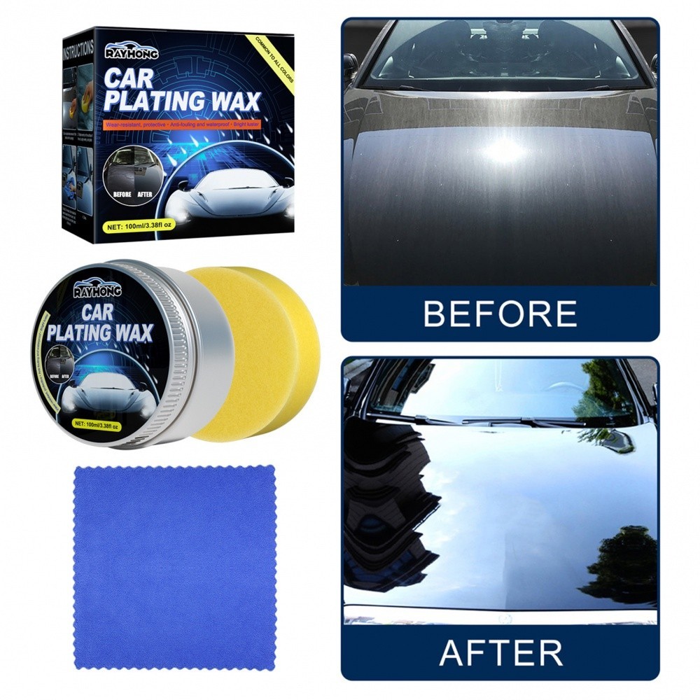Car Wax Crystal Wax Set/waterproof Film Paint Coating/protect Car Paint ...