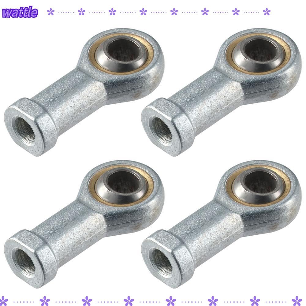 WA-SPORT 4pcs Female Rod End Bearing, Right Hand Thread Steel Self-Lubricating Joint Rod Ends ...