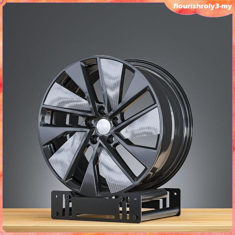 [Flourish] Car Tire Display Rack Portable Garage Advertising Show ...