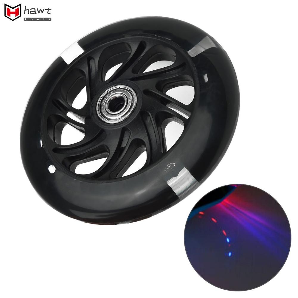 【HAWT】Skate Wheels Flashing Lights Wheel For Scooter Mini 12*2cm PU ...