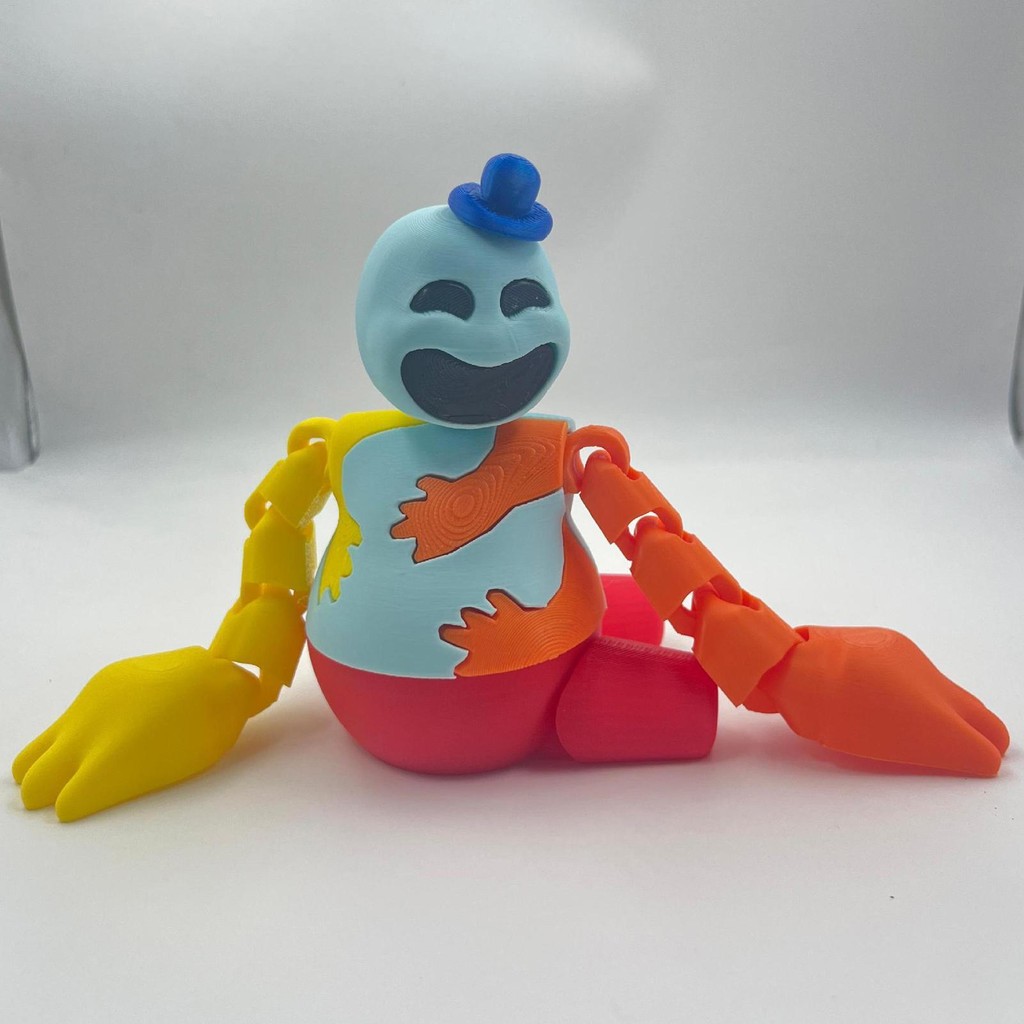 Poppy Playtime:Chapter 4 doey / Pianosaurus The Doughman 3D Printed Action Figures Character ...