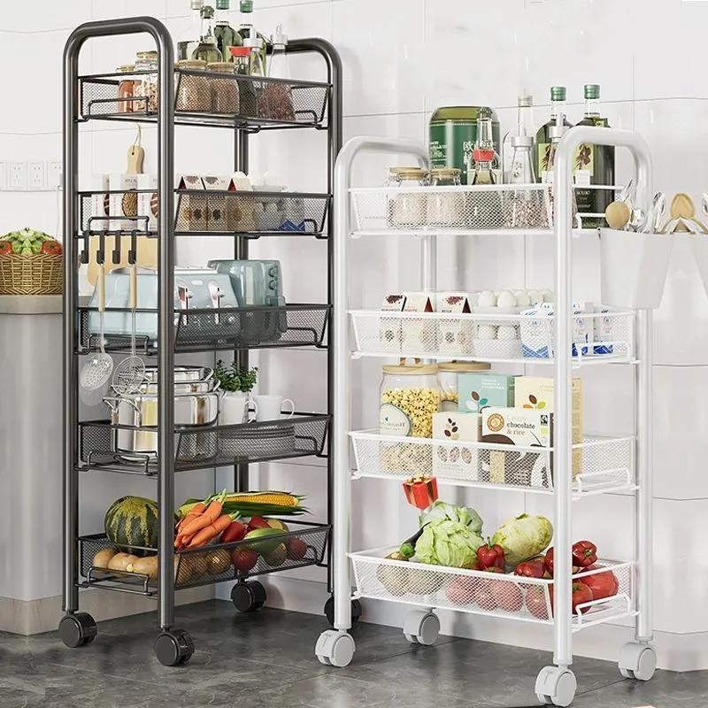 Kitchen Rack Floor-standing Multi-Layer Household Microwave Oven Rack ...