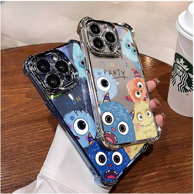 Monsters Inc Phone Case For IPhone 16 Plus 15 14 11 Pro Max Luxury ...