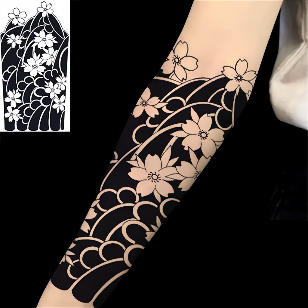 Cross-border Youth Tattoo Stickers Exclusively For Tattoo Arm Tattoo ...