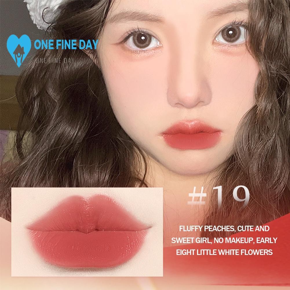 Novo Lip Glaze Texture Silky Matte Matte Lipstick J8p4 | Shopee Malaysia