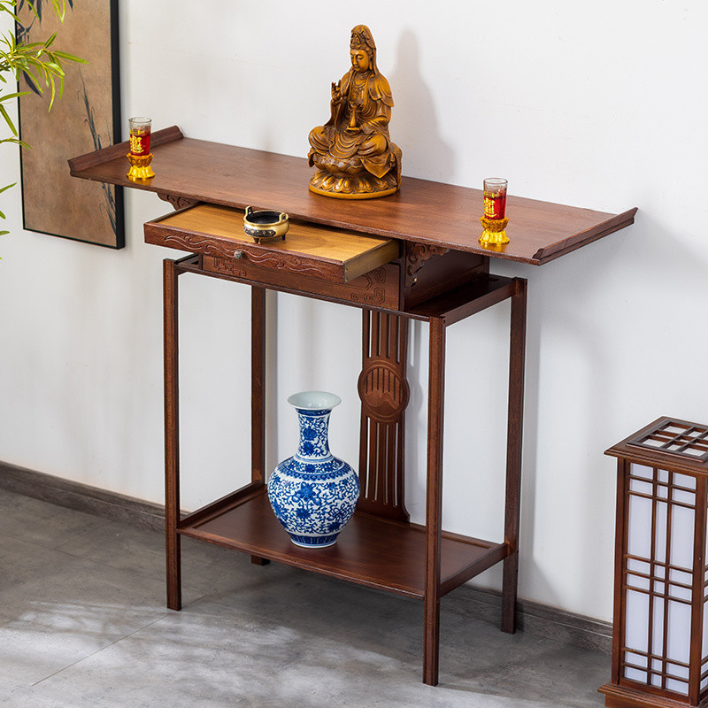 Worship Table Buddha Table Household Chinese Style Bamboo Worship Table ...