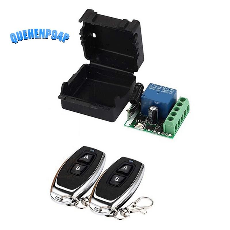 433 Mhz Remote Control Wireless Remote Control Switch Universal DC12V ...