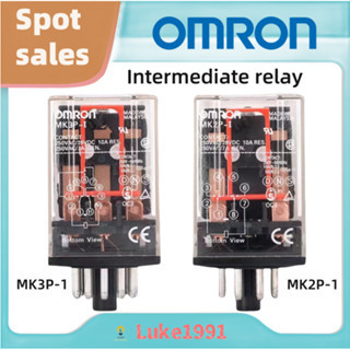 Omron intermediate relay MK3P-l MK2P-l AC220V DC24V 6V 12V | Shopee Malaysia