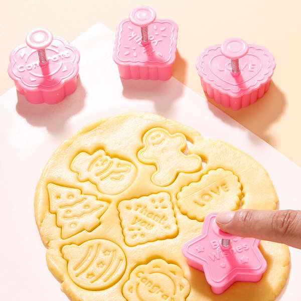 acuan biskut raya Acuan biskut jenis tekan berkat cinta bentuk hati ...