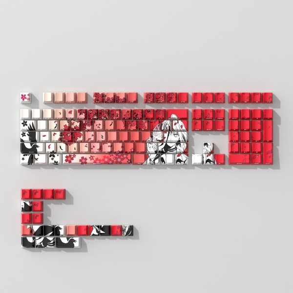 keycap ไทย Original Factory Height Side Lettering Translucent ...