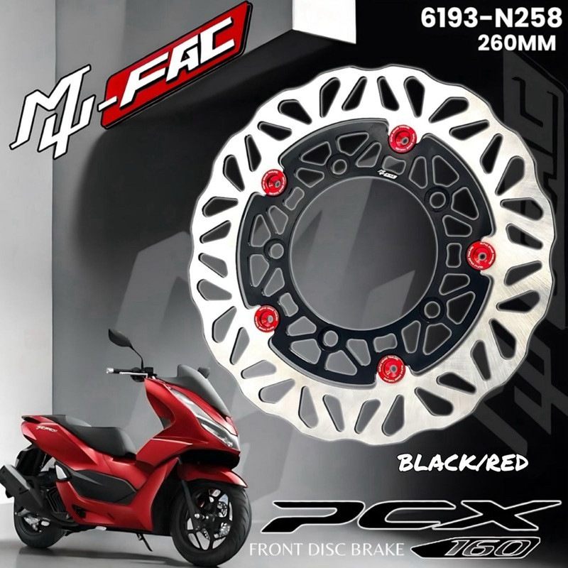 Front Disc Disc Pcx 150 Pcx 160 Floating Uk Width 260mm & 220mm Mufac ...