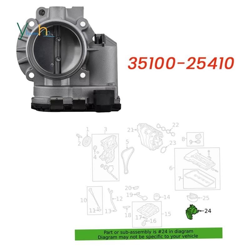 Throttle Assembly 35100-25410 for Hyundai Sonata Santa Fe Kia Optima ...