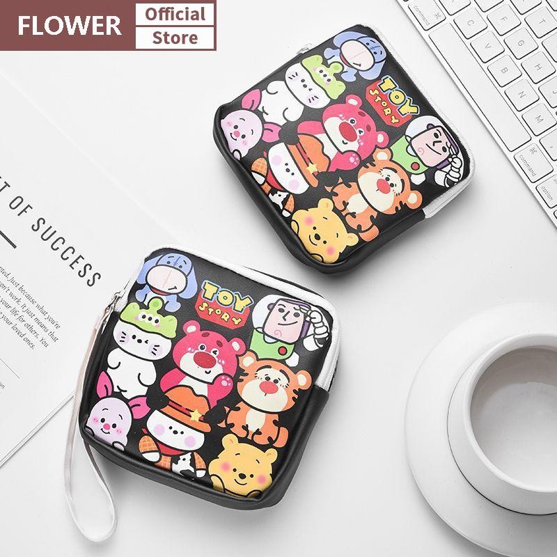 FOF 1 Piece Portable Period Holder Cartoon Bag Sanrio Sanitary Napkin ...