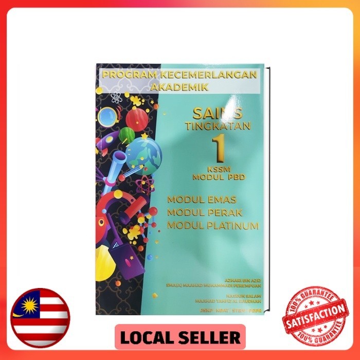 Buku Rujukan Sains Tingkatan 1 KSSM Modul PBD Buku Latihan Sains Tingkatan 1 Komprehensif ...