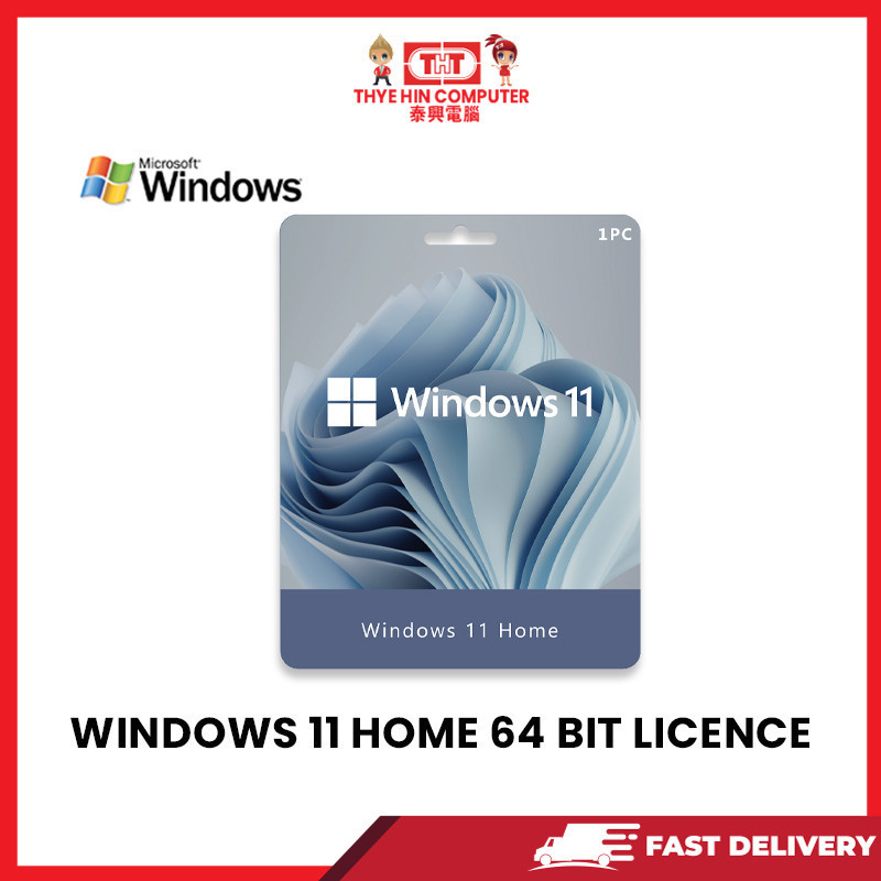 WINDOWS 11 HOME 64 BIT LICENCE | Shopee Malaysia