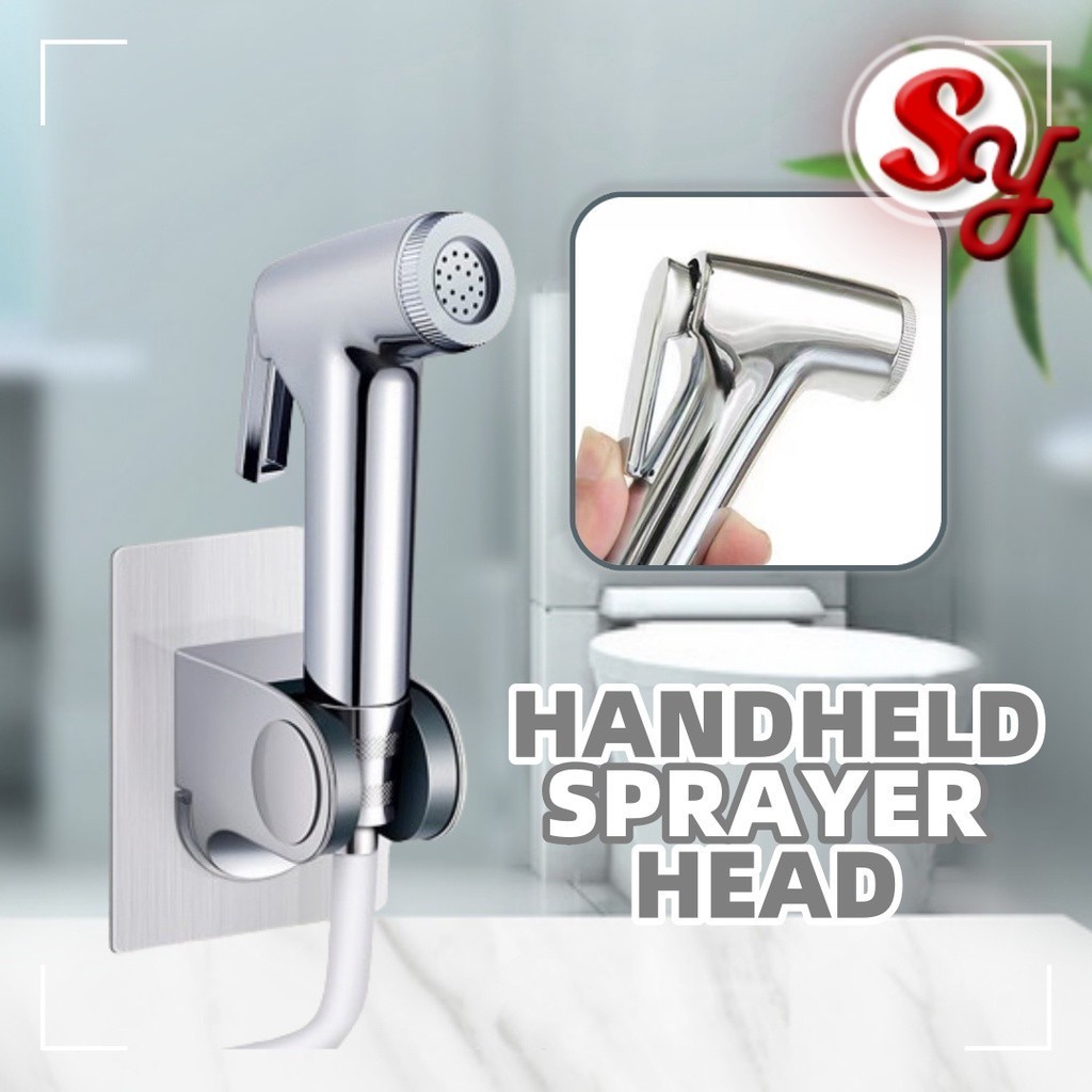 Handheld Bidet Sprayer Toilet Flushing Pressurization Hose Shower Head ...