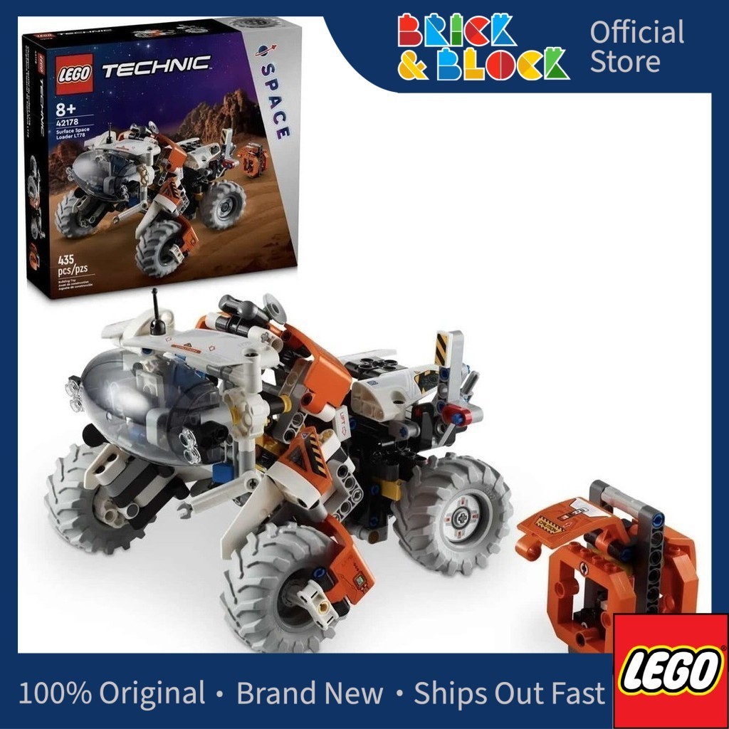 LEGO 42178 Surface Space Loader LT78 | LEGO Technic | Shopee Malaysia