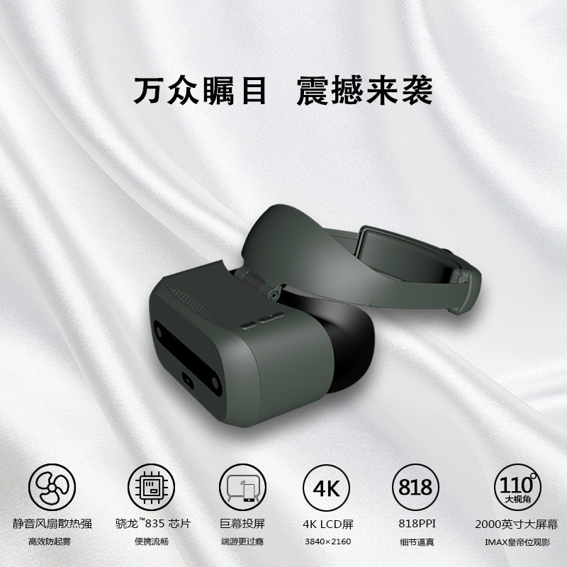 Smart Glasses VR Smart Glasses 4K Virtual Realistic All-in-One Head ...