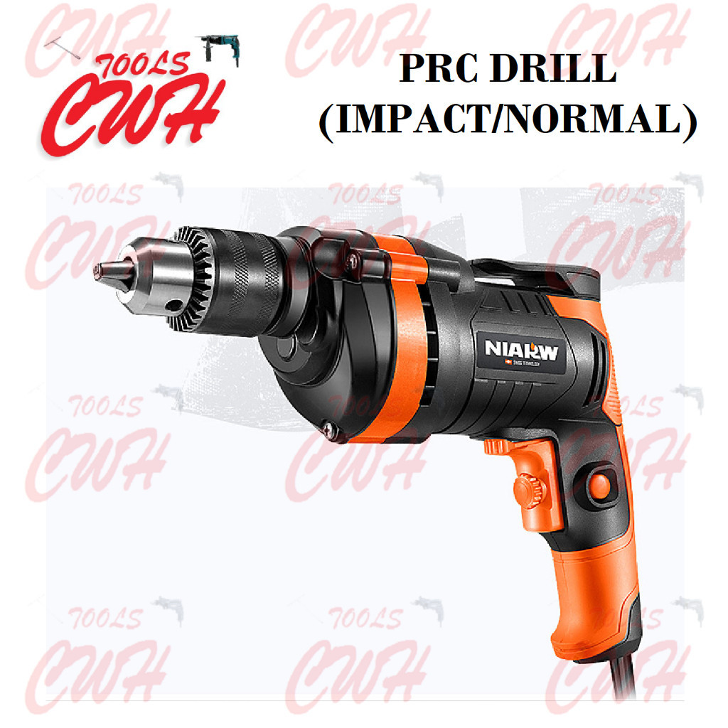 PRC 1280W 1780W ELECTRIC IMPACT DRILL DRIVER DRILLING WOOD KAYU METAL ...