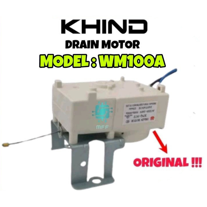 WM100A KHIND Washing Machine Drain Motor ORIGINAL / Motor Buang Air ...