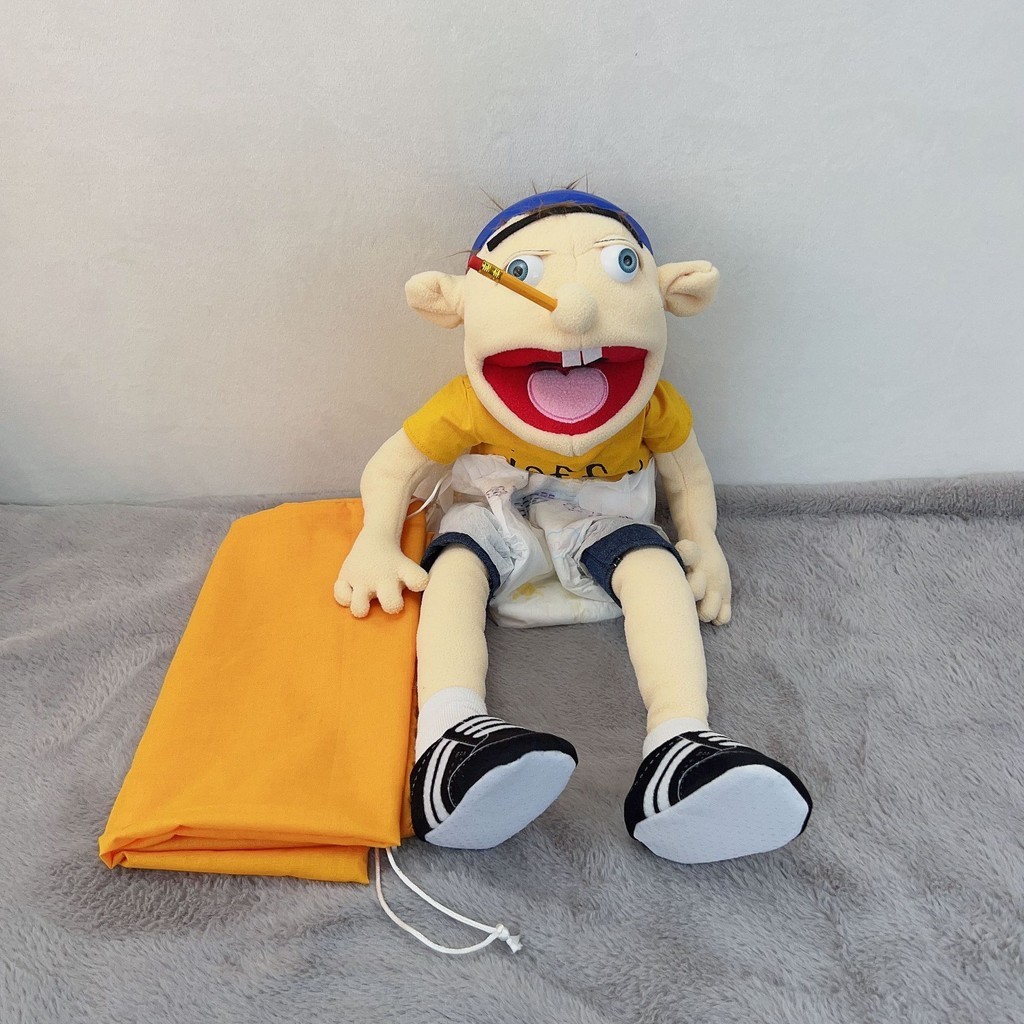 Jeffy Hand Puppet Ready Stock Funny Boy Muppet jeffy Finger Puppet Doll Phoeff Jeff Zombie Rock ...