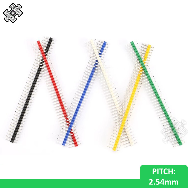 ENGLAB★Female Header, 40p Pin Header, Single Dual Row Pin Header, Right ...