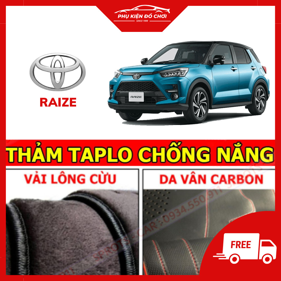 Premium Toyota Raize 2023 dashboard cover | Shopee Malaysia