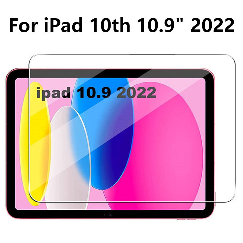 For iPad 10th Gen 10.9 Inch 2022 A2696 A2757 A2777 Tempered Glass ...
