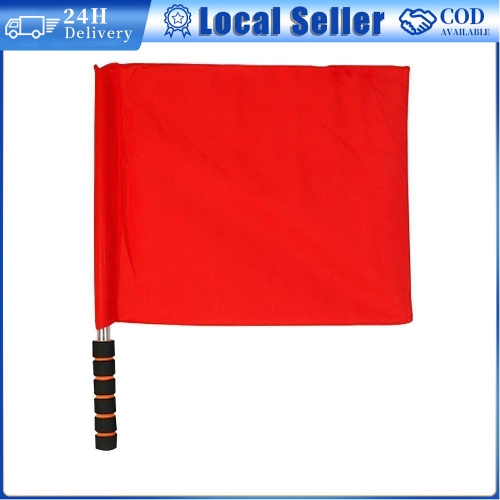 Multipurpose Football Referee Flag With Cotton Sponge Grip Handle ...