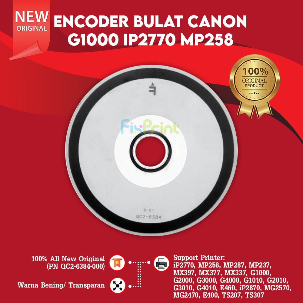 Encoder Round Pixma Canon 2770 IP2770 mp258 mp287 Canon Timing Disk ...
