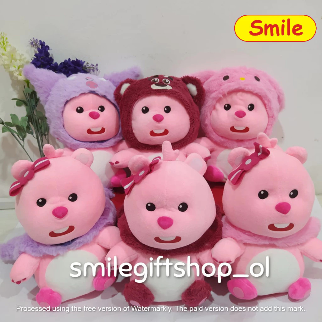 Hs/doll Plush Toys Loopy Costume Sanrio My Melody Kuromi Lotso Mix ...